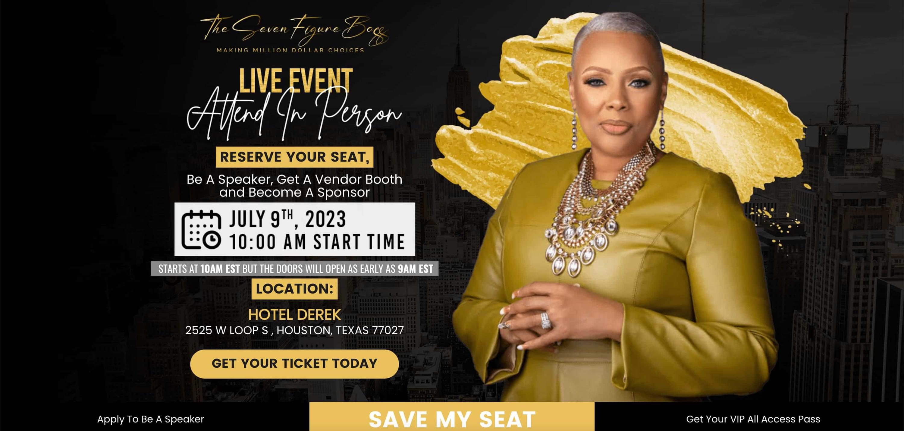 Live In-Person Dec 10th Event - The Seven Figure Boss Summit - Adrienne ...