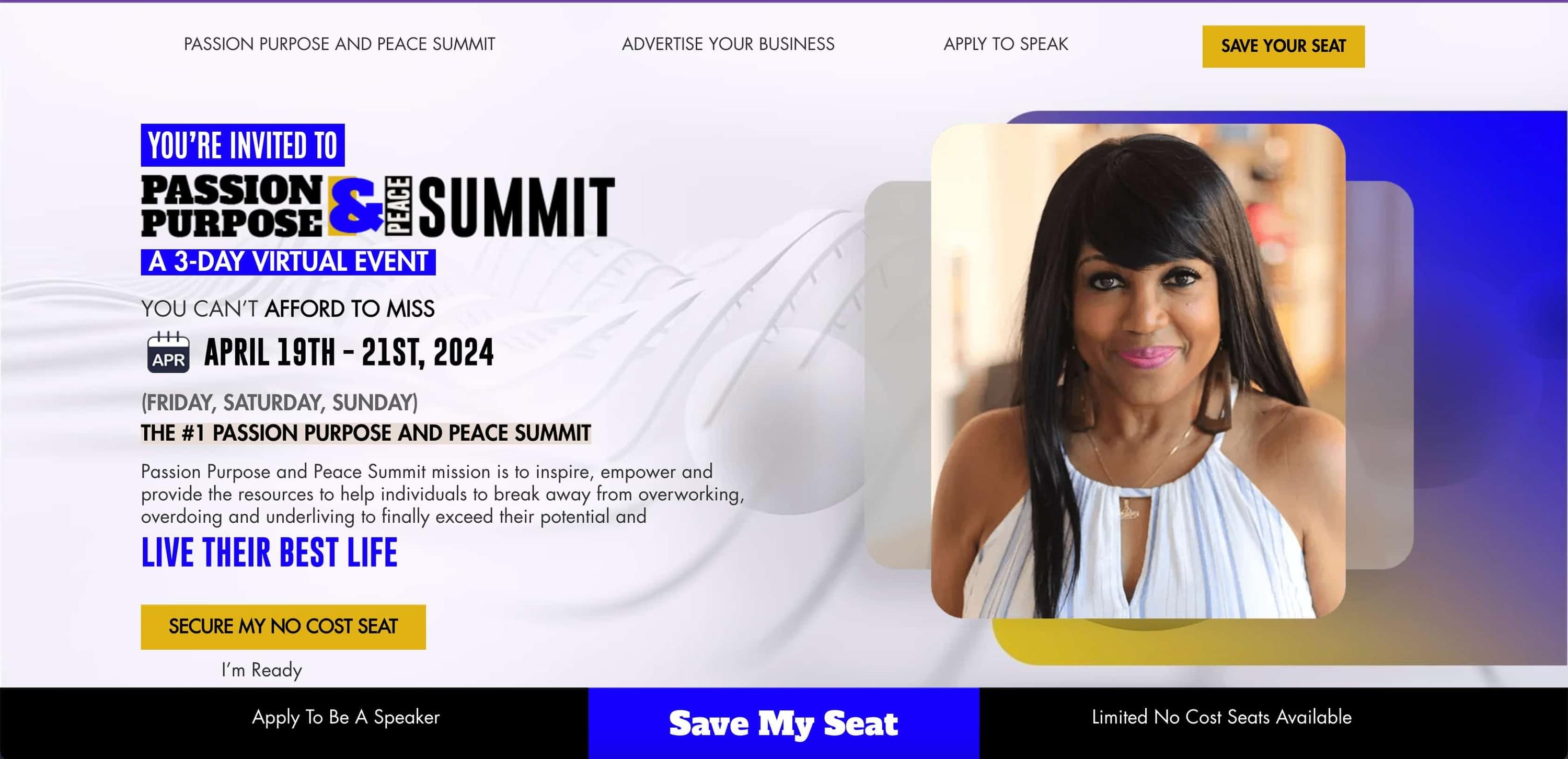 Registration Sales Page