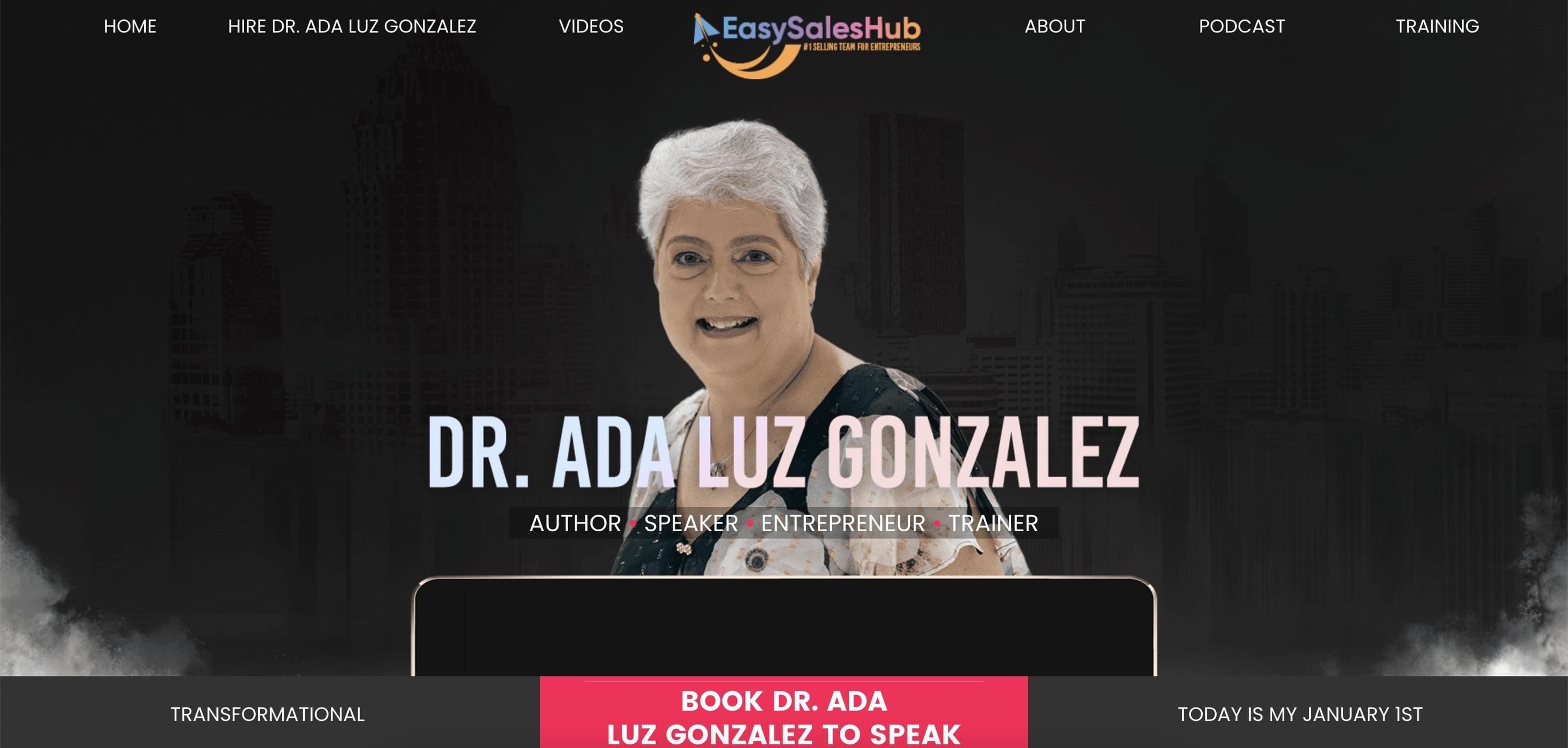 Dr. Ada Gonzalez - Design - The Making Of An Entrepreneur