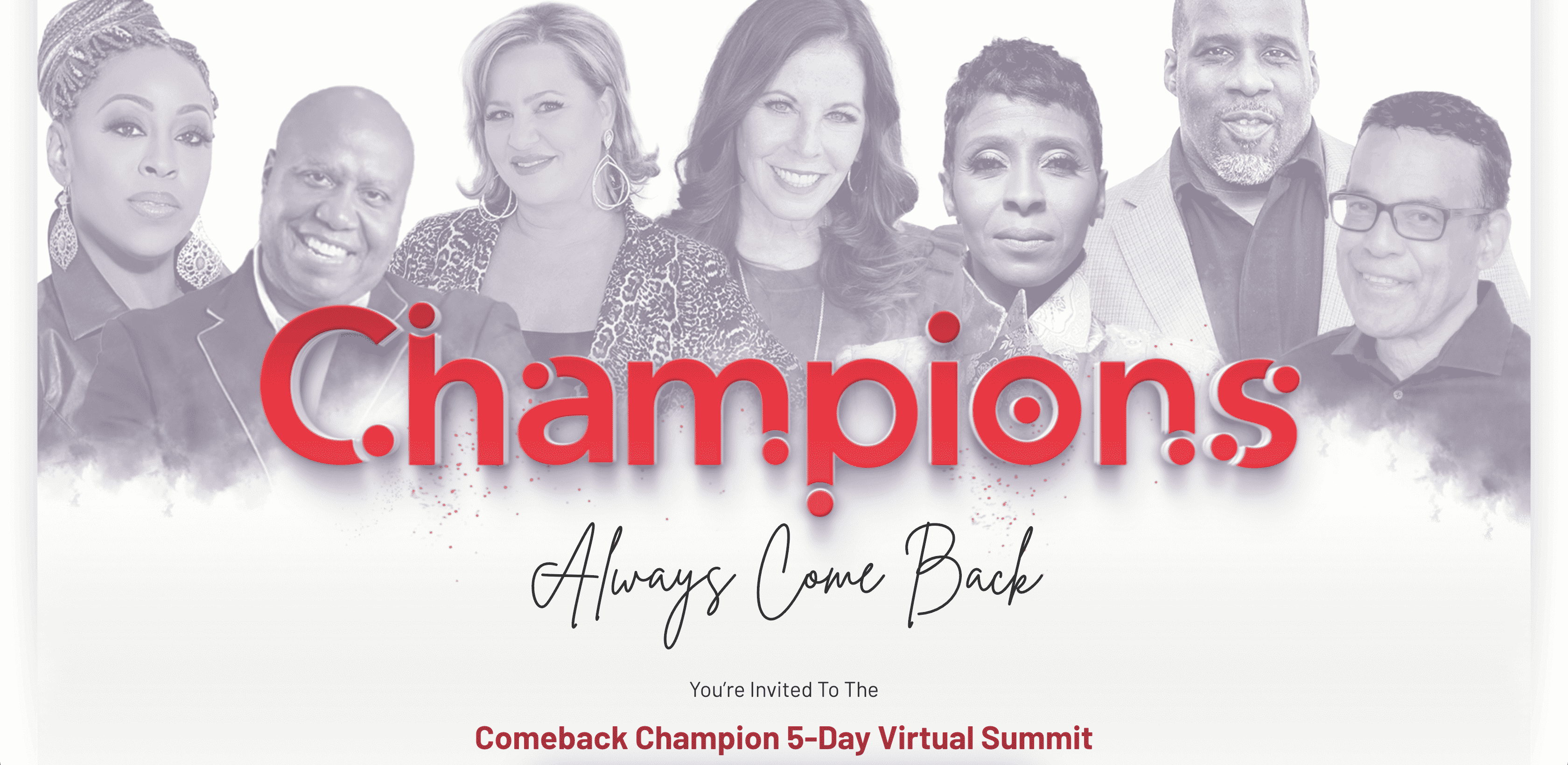Registration Comeback Champion Summit